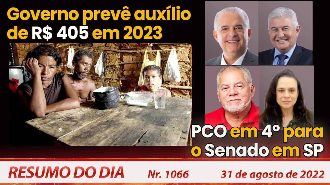 Resumo do Dia, ao vivo, na COTV Canal Reserva - Diário Causa Operária