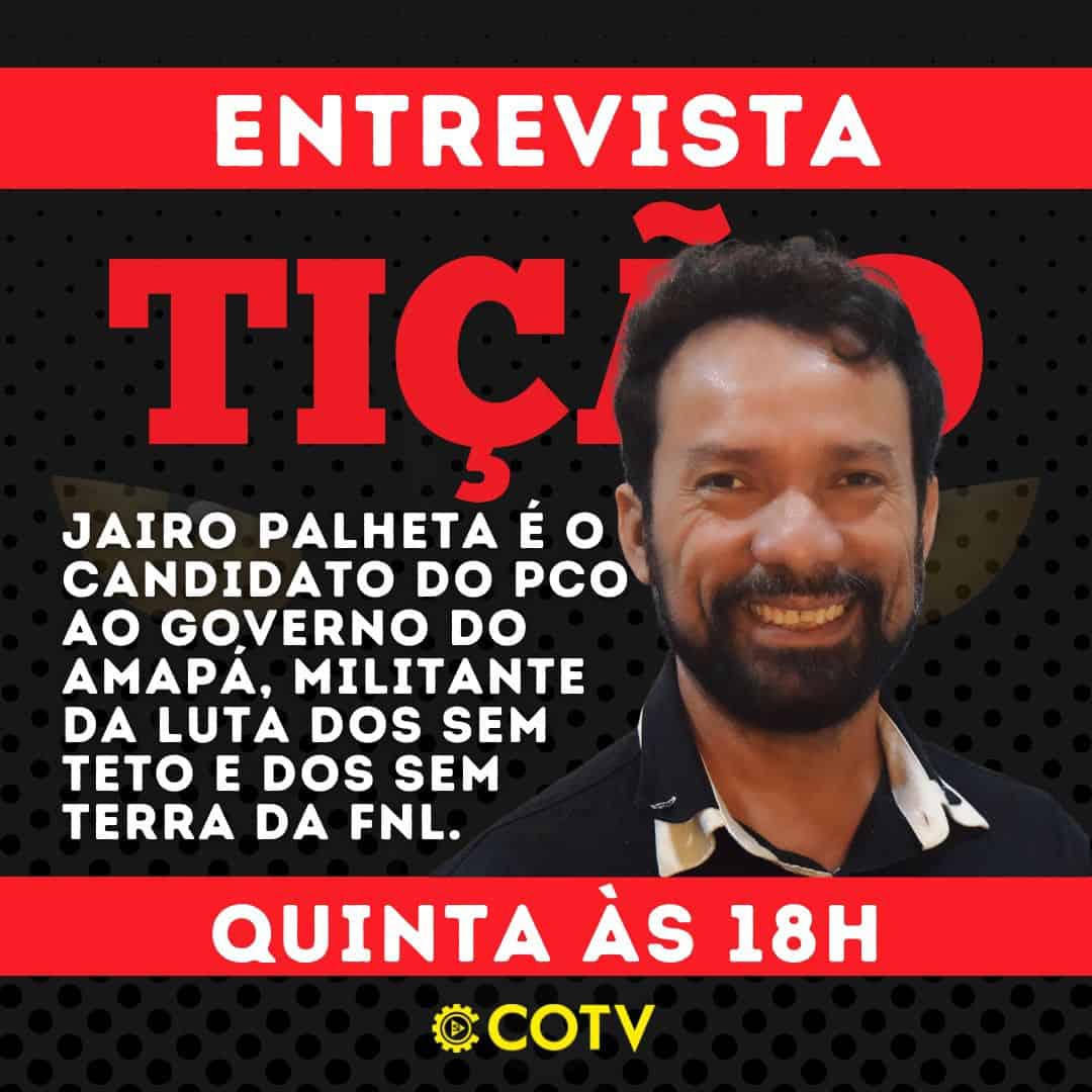 Jairo Palheta, candidato ao governo do AP, é entrevistado na COTV ...