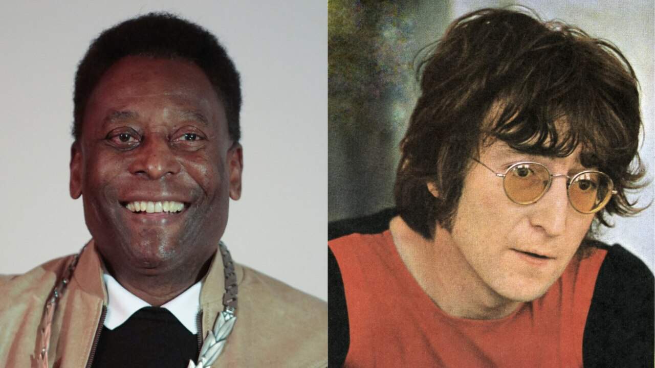 O encontro de John Lennon e Pelé, mais famosos que Cristo - Diário ...